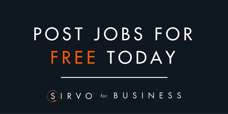 Post Jobs For Free On Sirvo - Sirvo